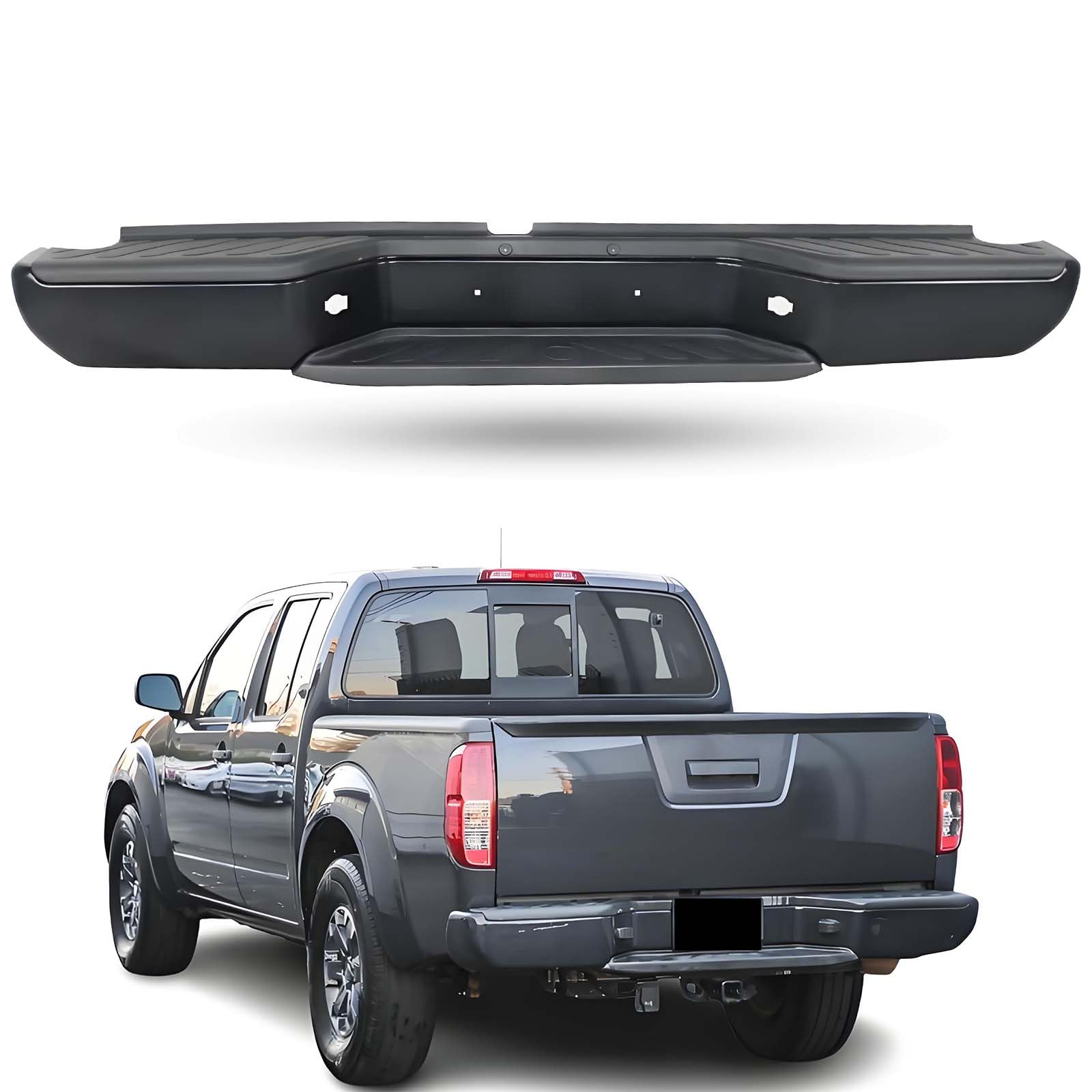 Amazon.com: Truck Rear Step Bumper Compatible with 2005-2021 Nissan ...
