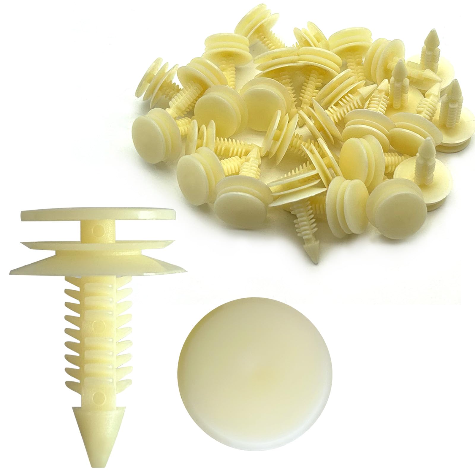 Amazon.com: 50PCS Front Door Trim Panel Retainer Clips, Compatible with ...