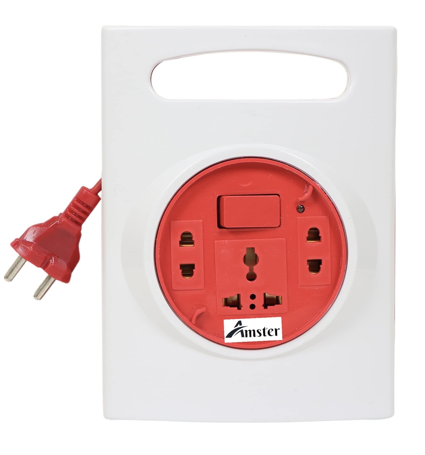 Amster 3 Sockets Universal Multi Plug Extension Board/Power Adapter ...