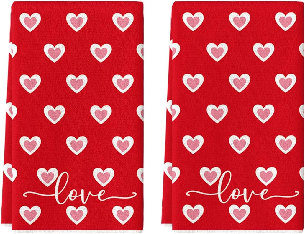 Amazon.com: Artoid Mode Red Candy Floss Love Heart Valentine's Kitchen ...