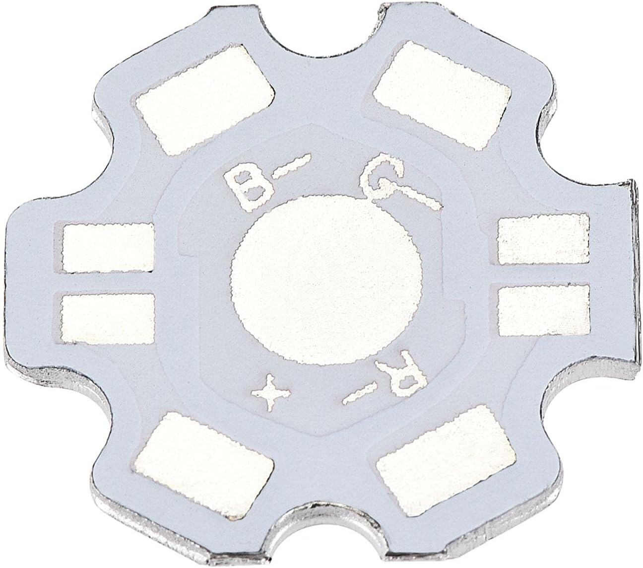 Amazon.com: uxcell Aluminum Base Plate Board LED Heatsink 20mm 4 Pin ...