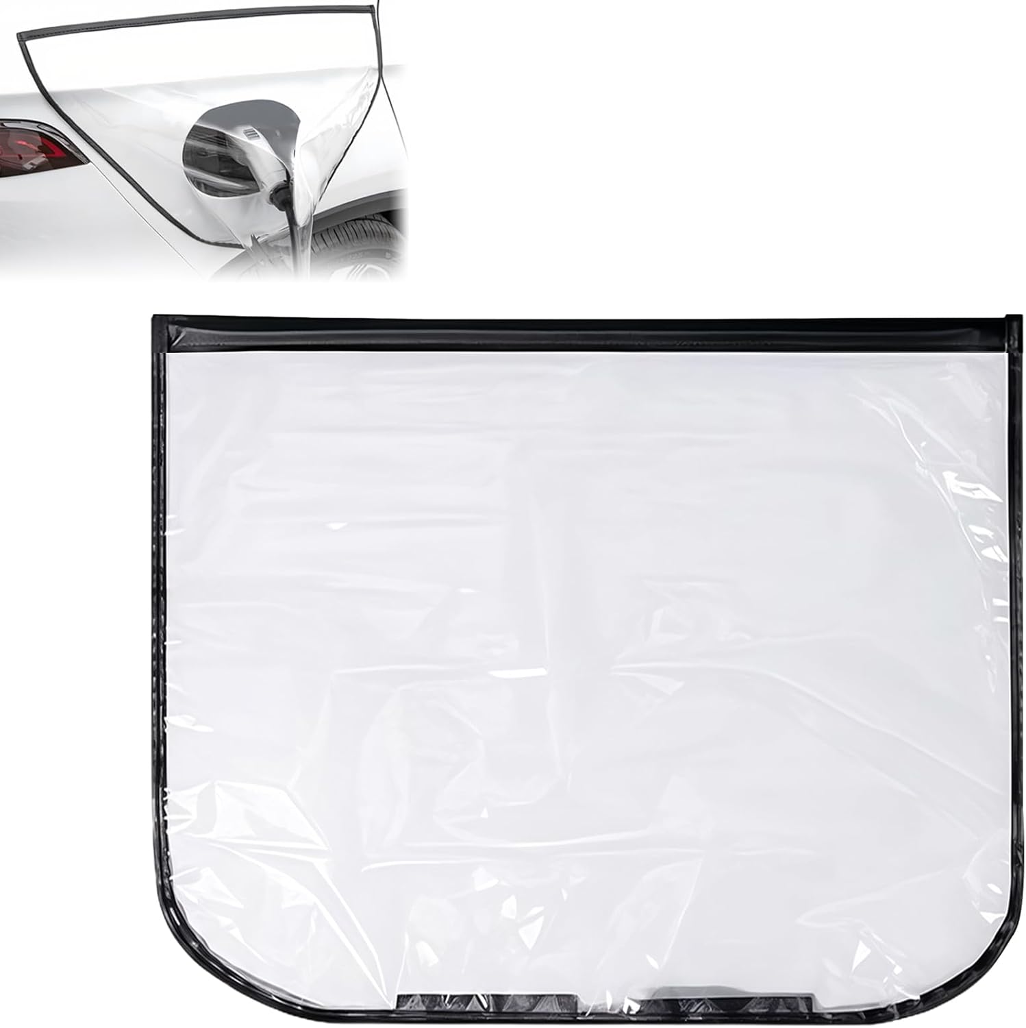 VBGURR EV Charger Port Cover Waterproof,Universal Magnetic Rainproof ...