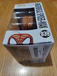 Amazon.com: Funko POP Marvel: Gingerbread Spider-Man, Multicolor, 4 ...