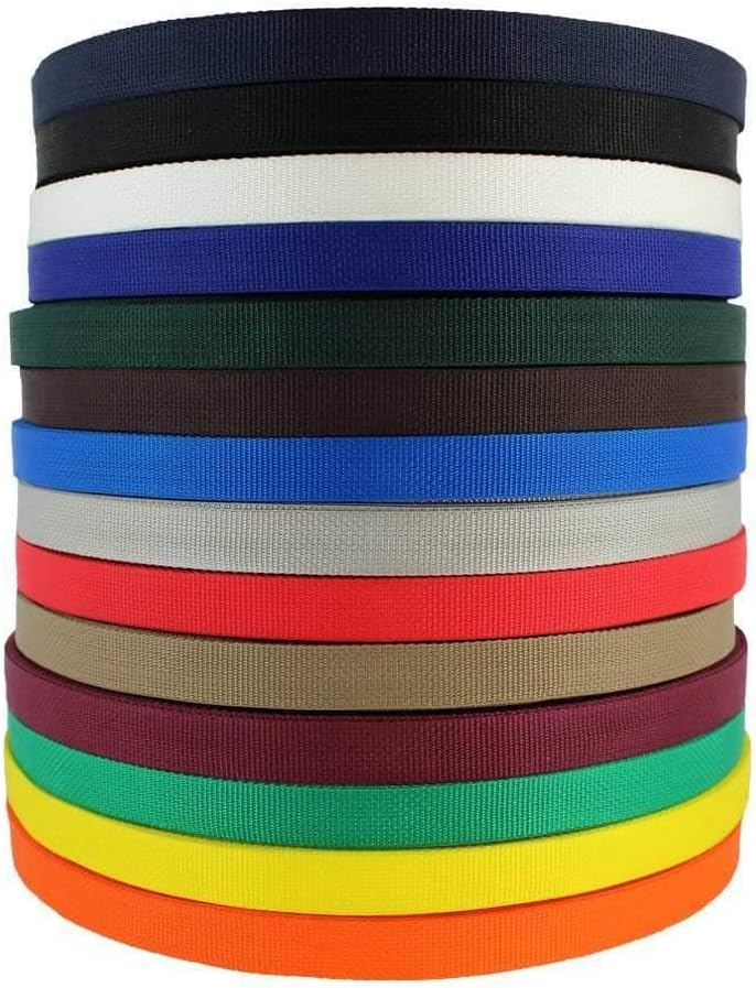 Amazon.com : SGT KNOTS Polypropylene Webbing - Lightweight Flat Rope ...
