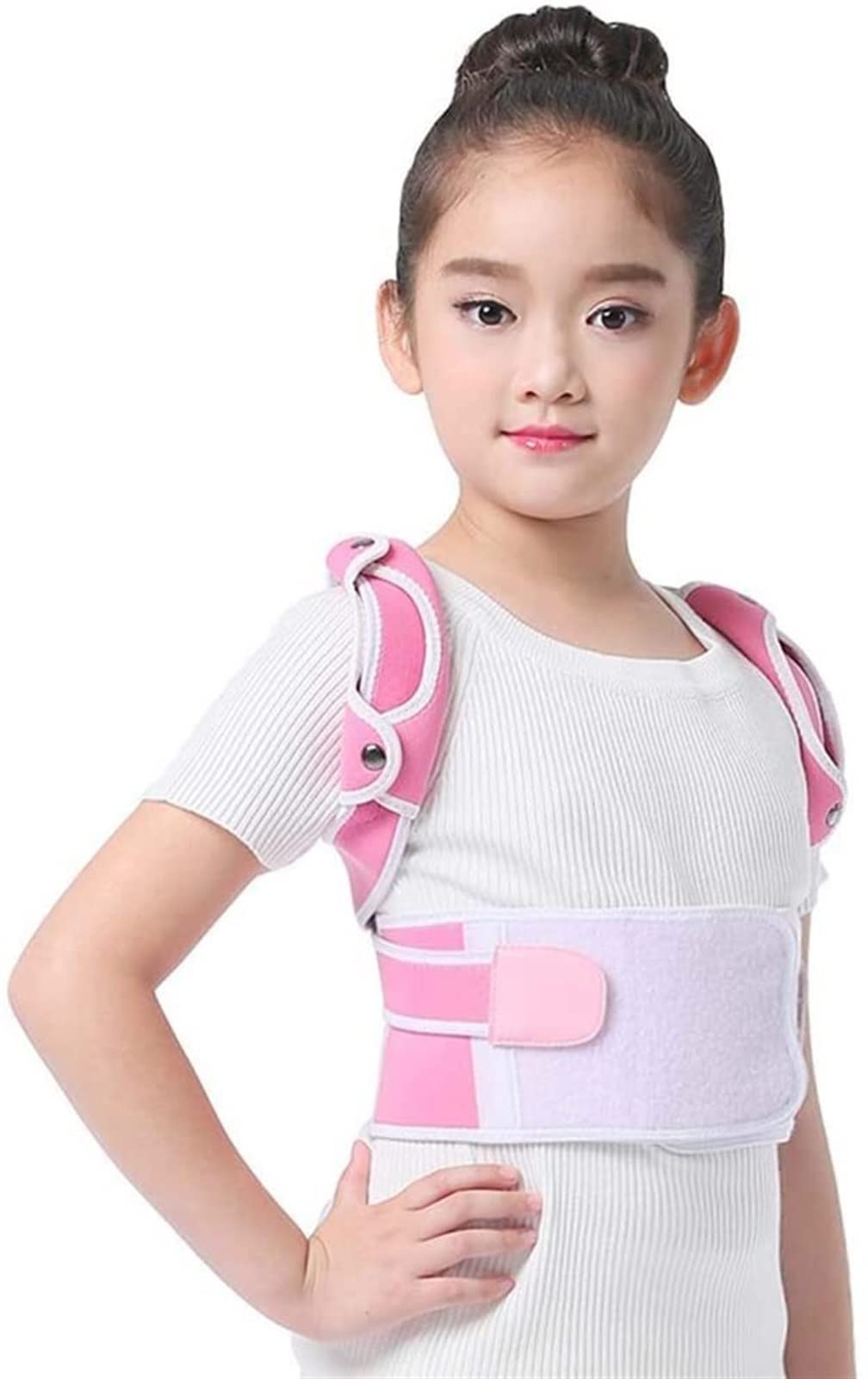 Kyphosis Brace For Kids Medical Elastic Upper Back Brace With Metal
