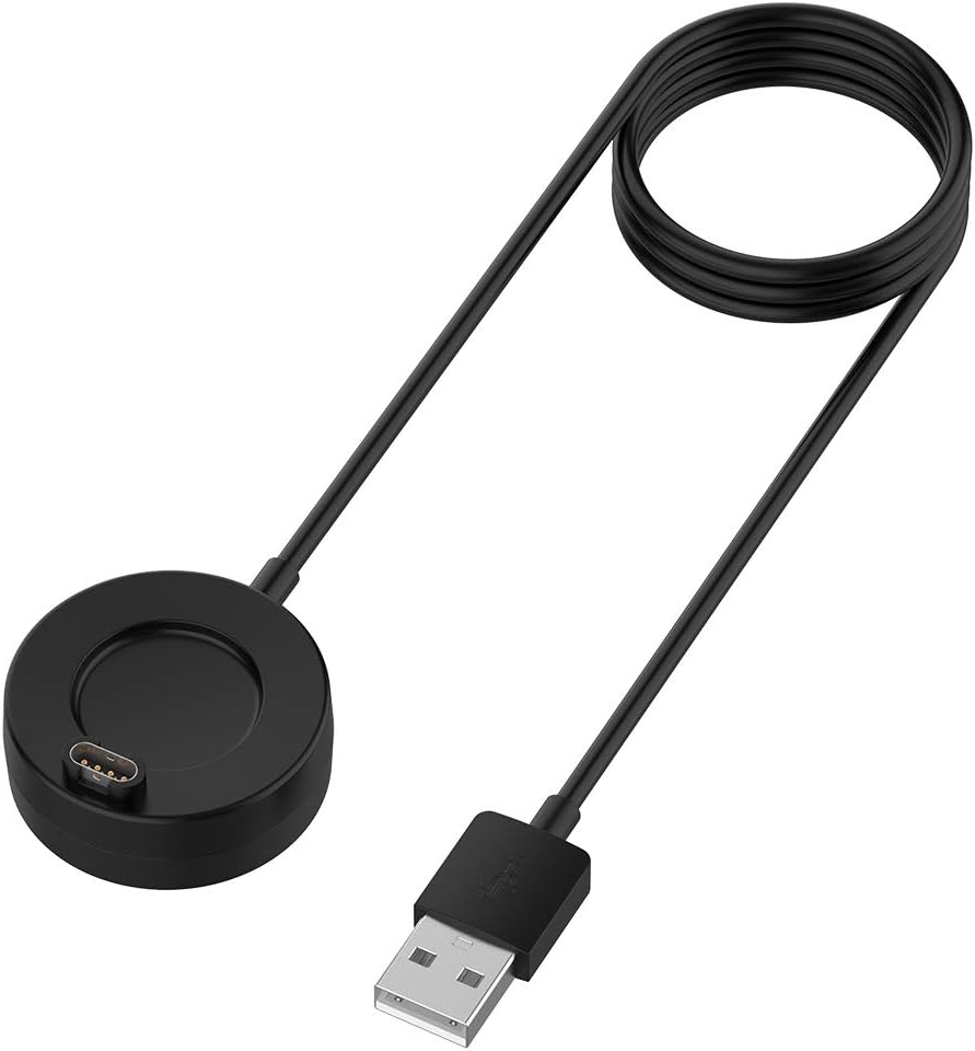T Tersely USB-A Charging Cable Dock Charger Stand for Garmin Vivoactive ...