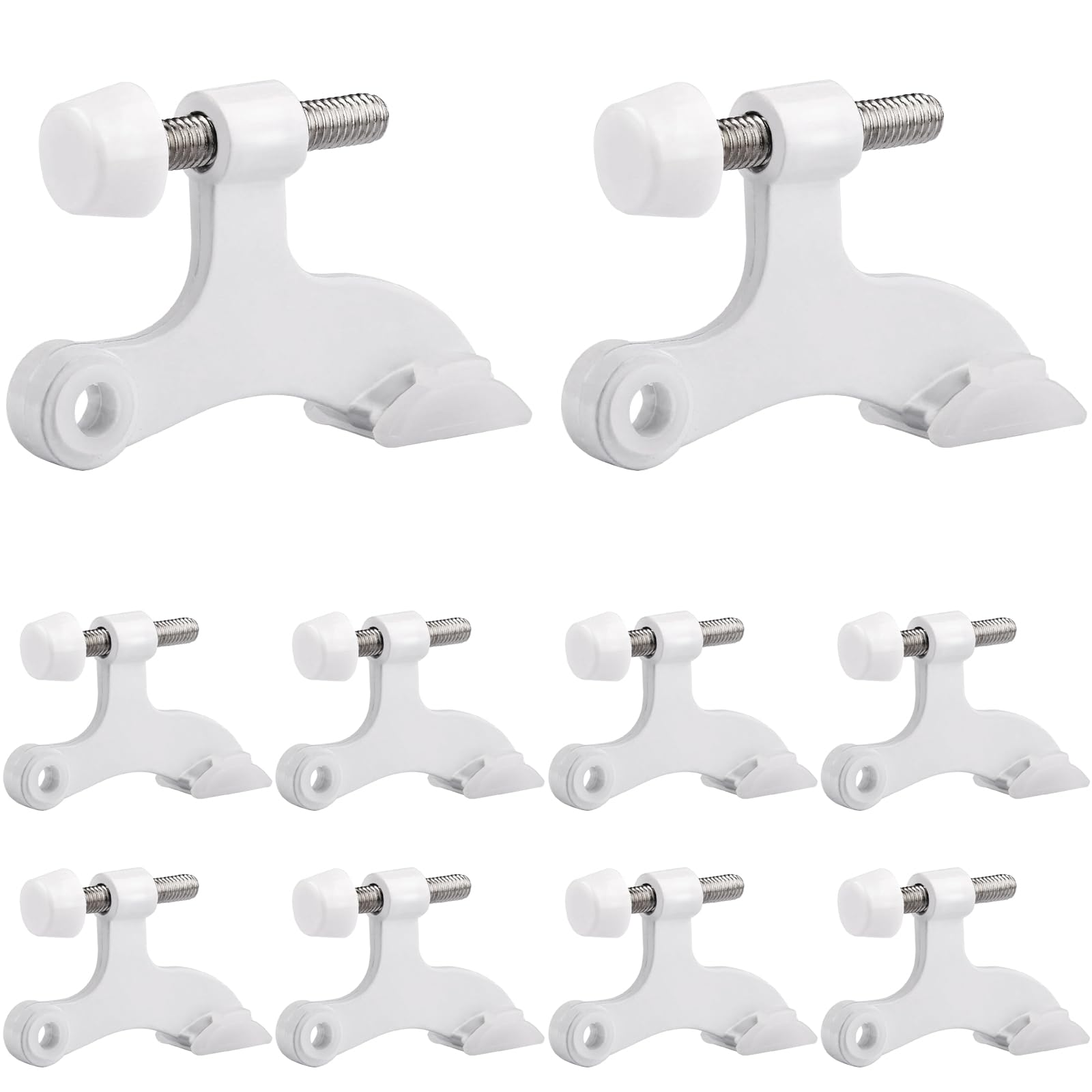 Amazon.com: OBTANIM 8 Pack Hinge Pin Door Stopper Heavy Duty Metal ...