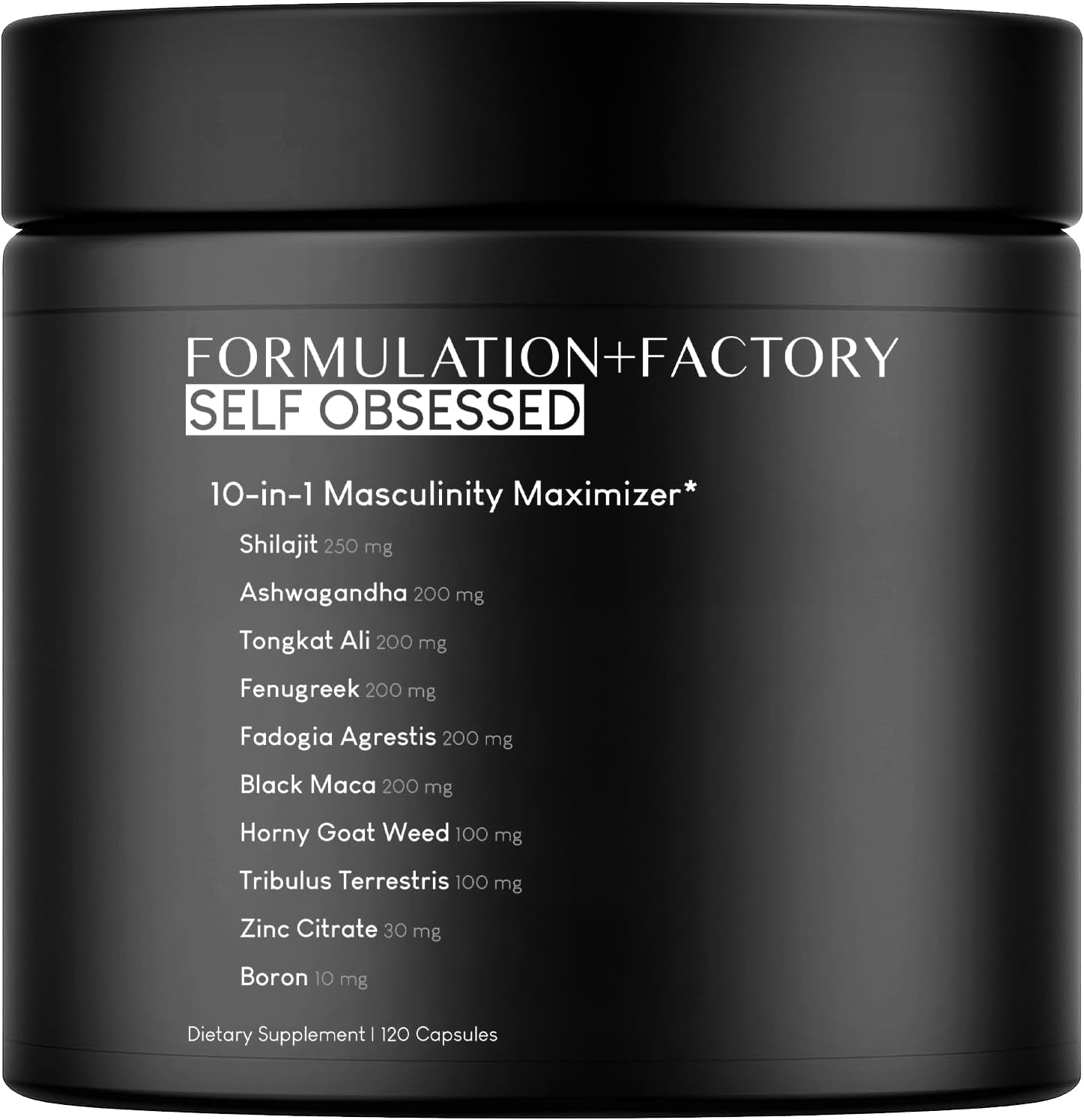 Amazon.com: Formulation Factory Self Obsessed, 10-in-1 Masculinity ...