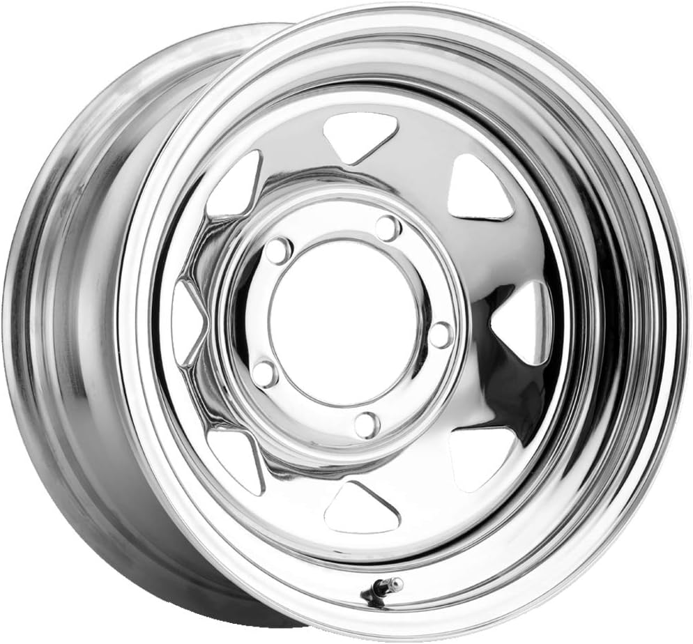 Amazon.com: Pacer Chrome Modular 15x7 Chrome Wheel / Rim 5x5 with a ...