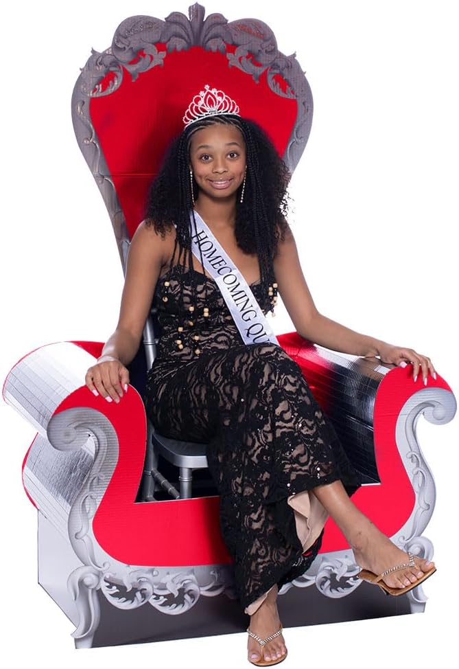 Amazon.com: Anderson's Adult Red Royalty Throne Kit, Coronation ...