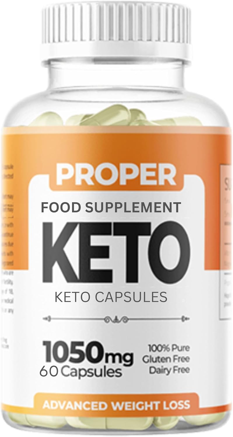 Keto Proper - Keto Capsules 1 Month Supply : Amazon.co.uk: Health ...