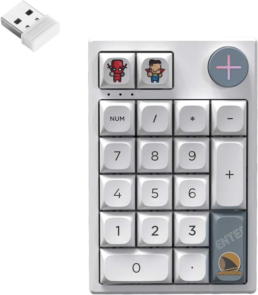 Amazon.com: Darmoshark K3 Pro Three Mode 2.4G/BT5.0/USB-C Wireless ...