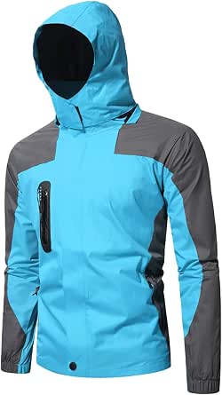 Male Fall And Winter Soft Shell Windbreaker Breathable Removable Hat ...