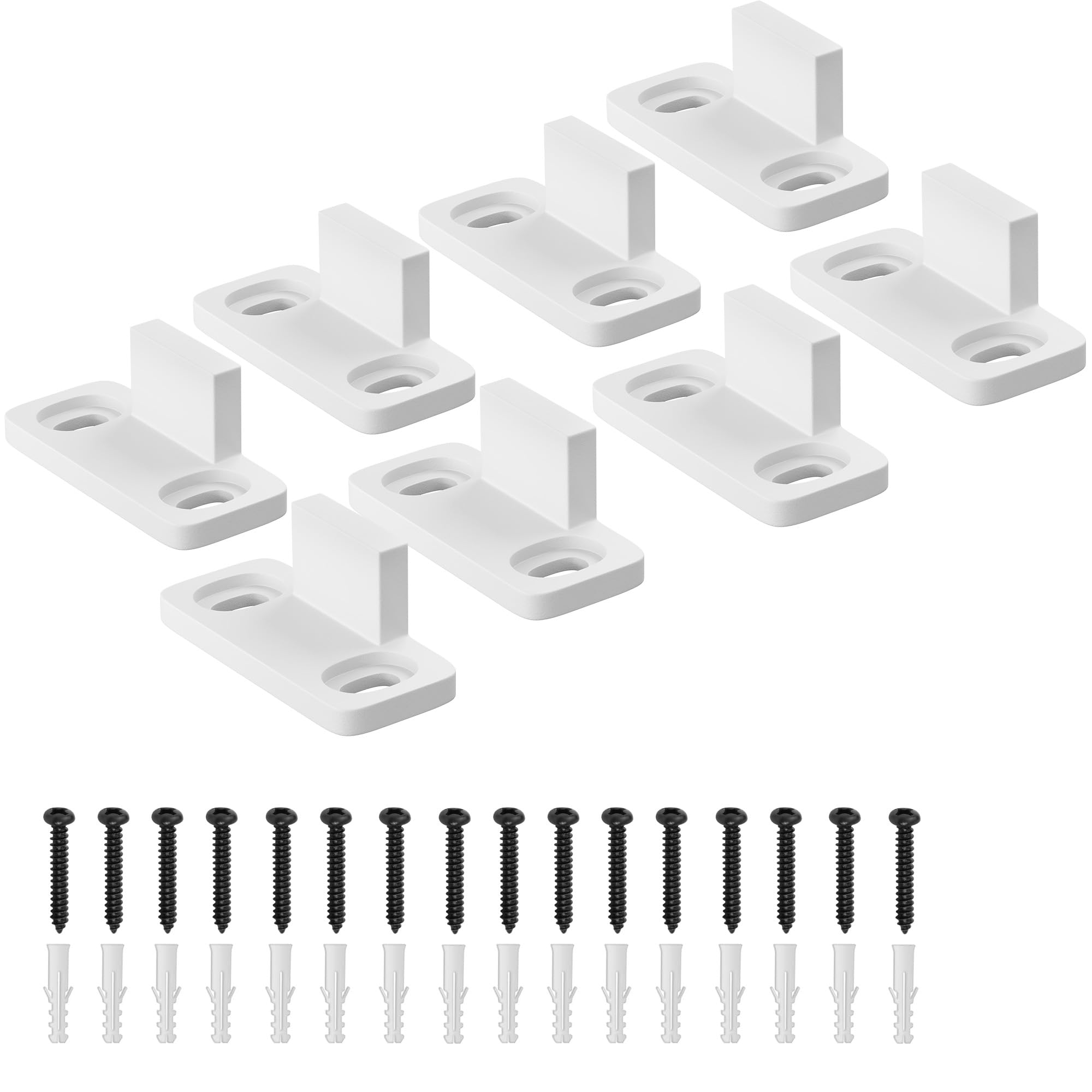 Snapklik.com : Universal Sliding Barn Door Floor Guide Floor Mount Fit ...