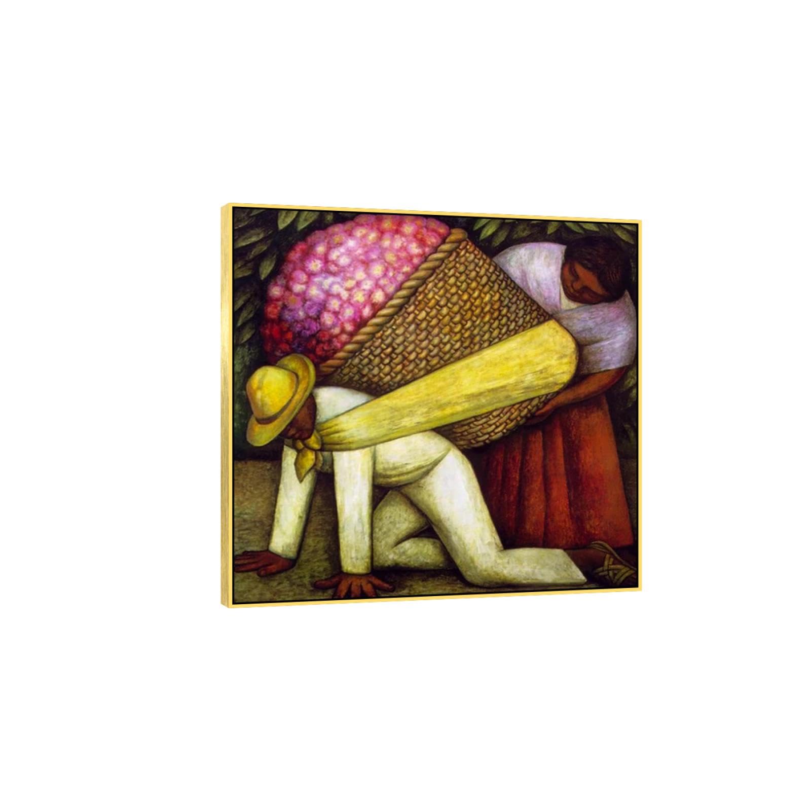 Diego Rivera Paintings Flower Carrier Diego Rivera | The Flower