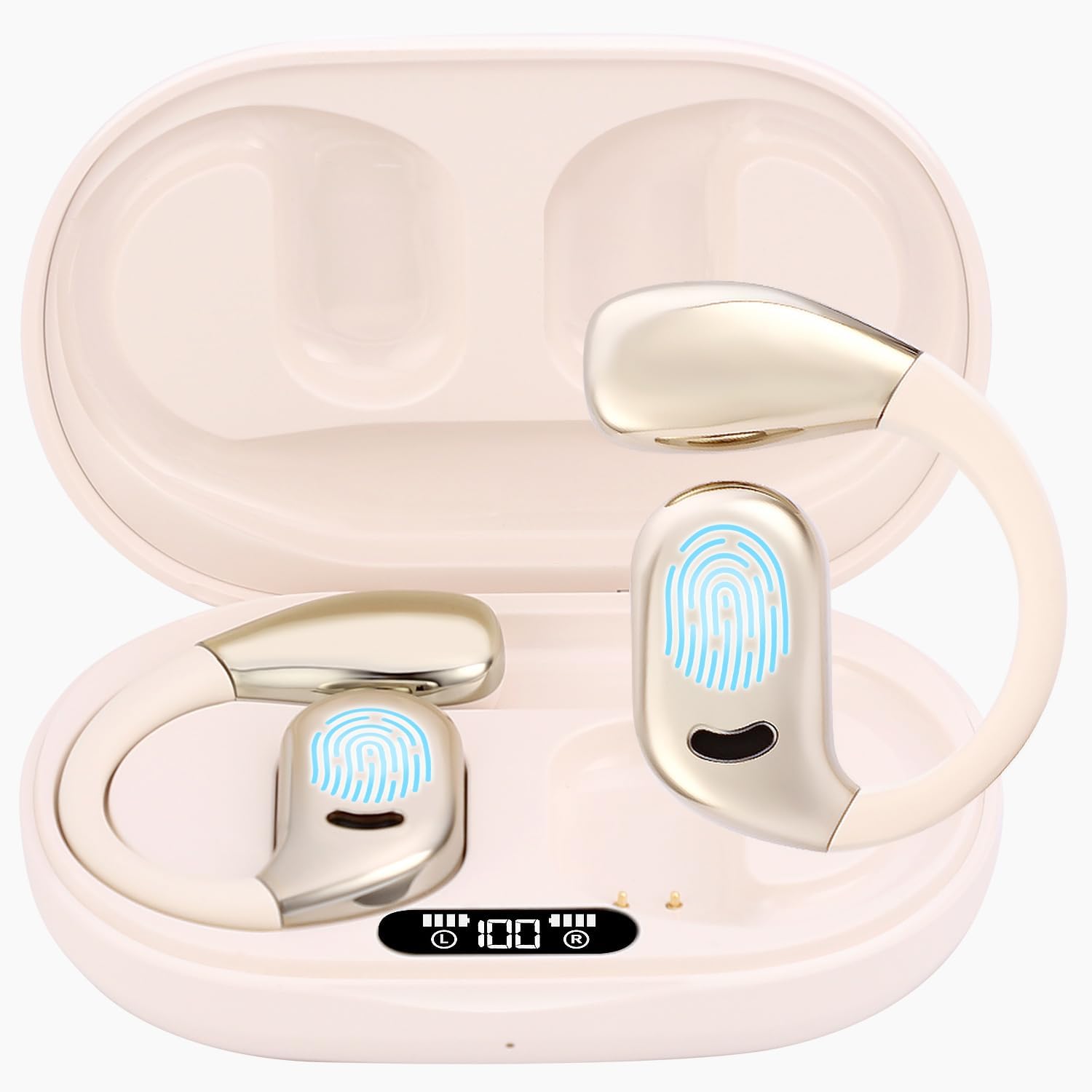 Amazon.com : M75 on Ear Translator Earbuds, Touch Control Language ...