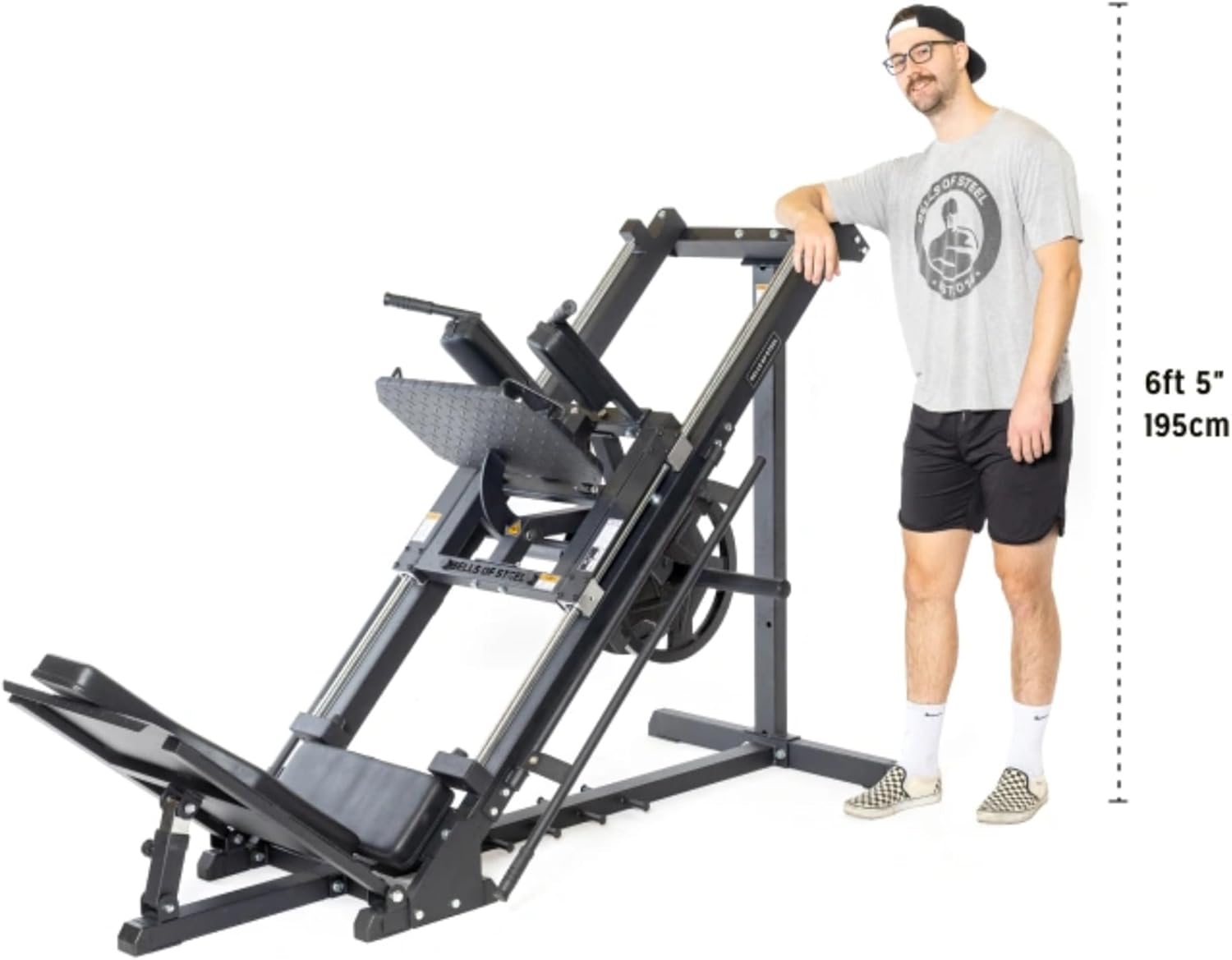 Leg Press Hack Squat Machine [Bells of Steel] 2-in-1 Chile | Ubuy