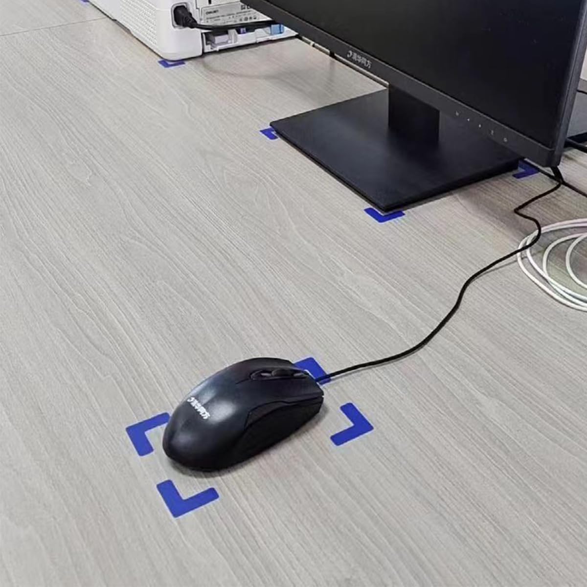 Snapklik.com : Beiyier 100 Pack 5s Location Marking Corner, 2x2x08 Inch ...