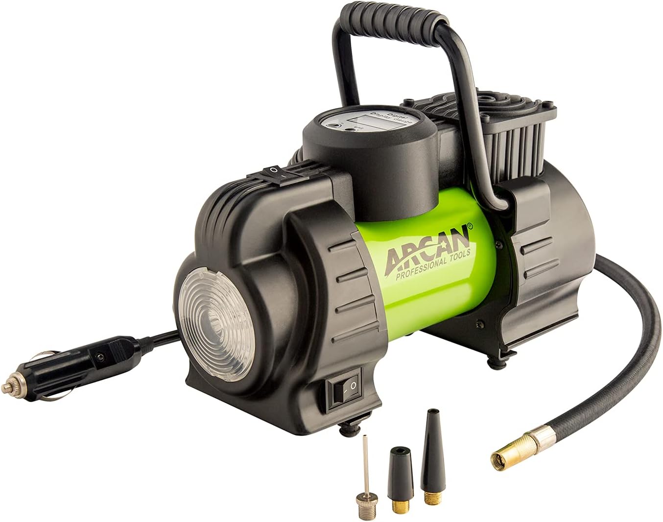 Amazon.com: Arcan Portable Air Compressor Pump 12V/DC (APACP12VDC ...