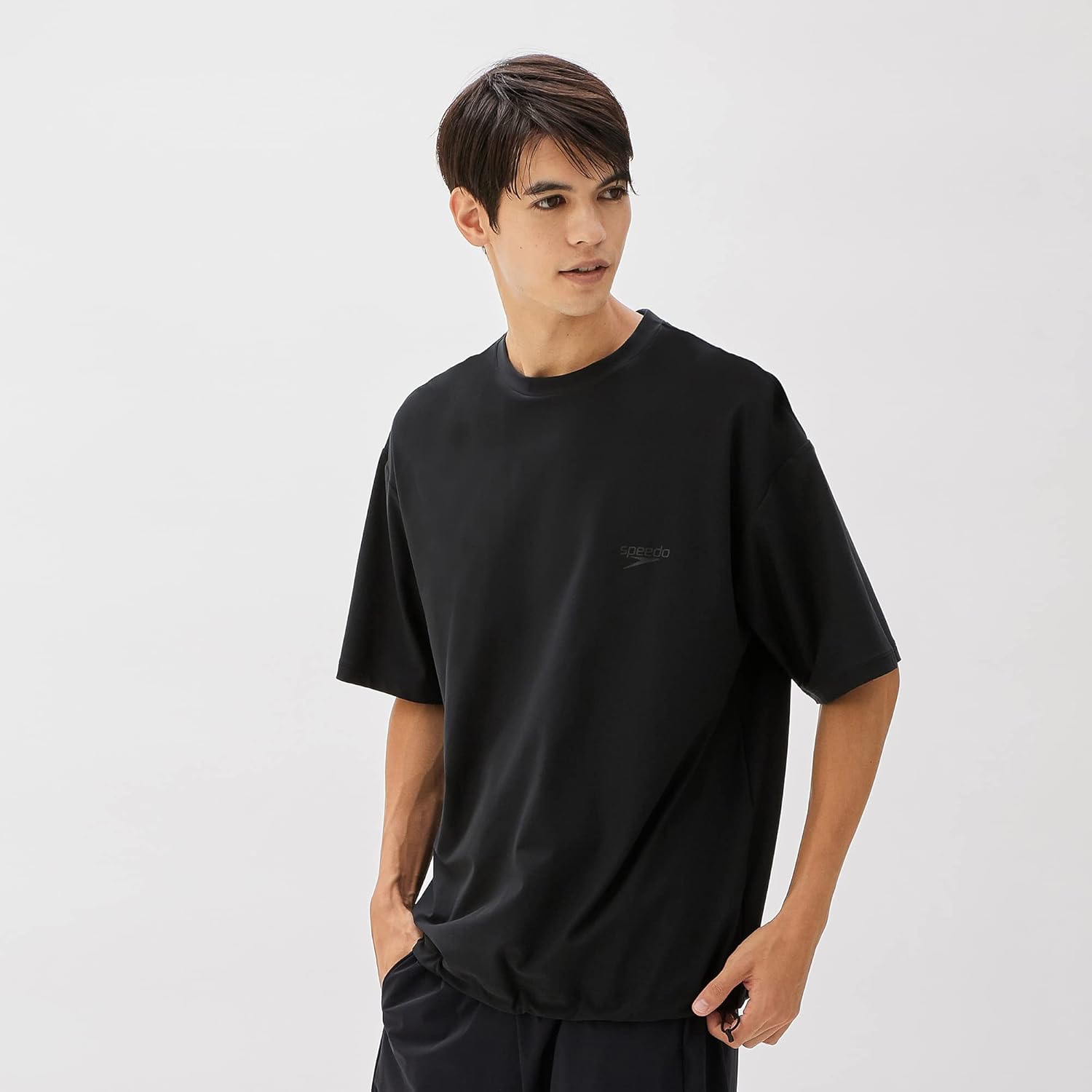 Amazon | [スピード] ラッシュガード SF Rush Cord T ステイフィットラッシュコードティー | Speedo(スピード ...