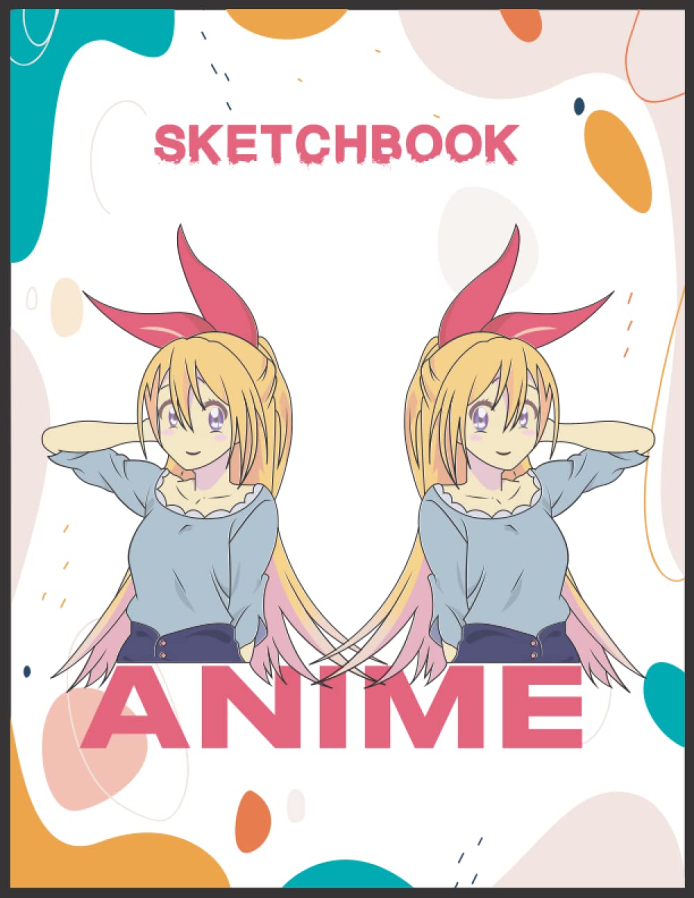 Buy Anime SketchBook: Manga and Anime Characters Sketchbook, Anime ...