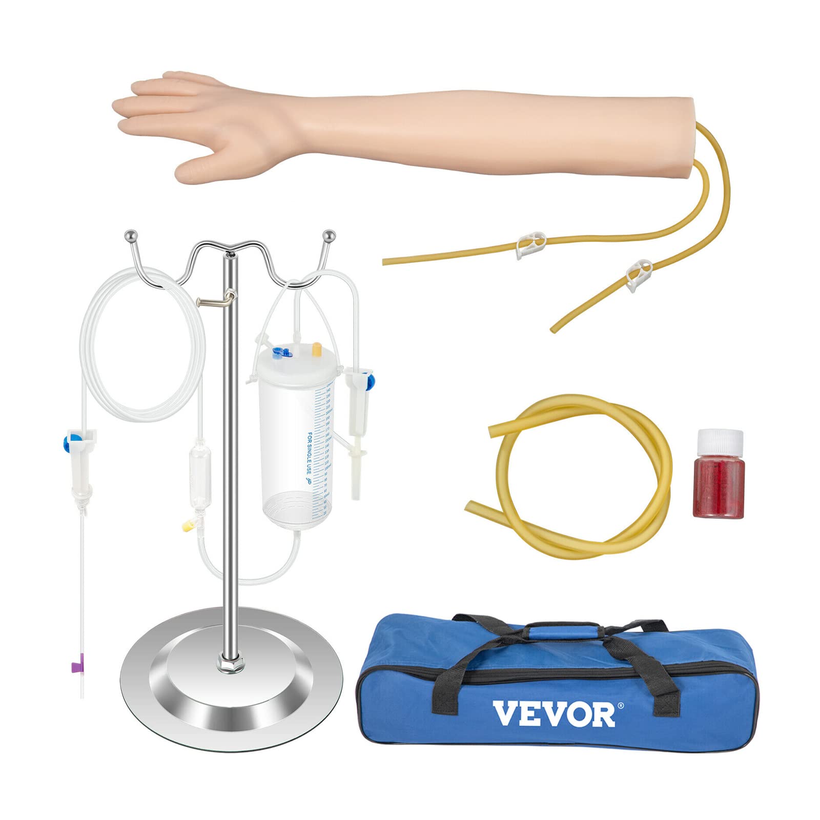 Daigmeng Iv Injection And Phlebotomy Arm Practice Kit With Intravenous ...