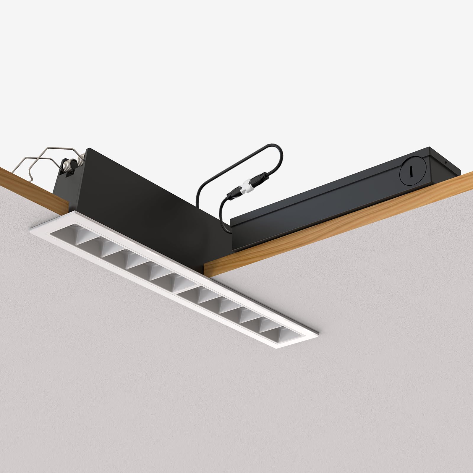 SCON 10W 3000K Recessed Array Spotlight, 750LM TRIAC/ELV/0-10V LED ...