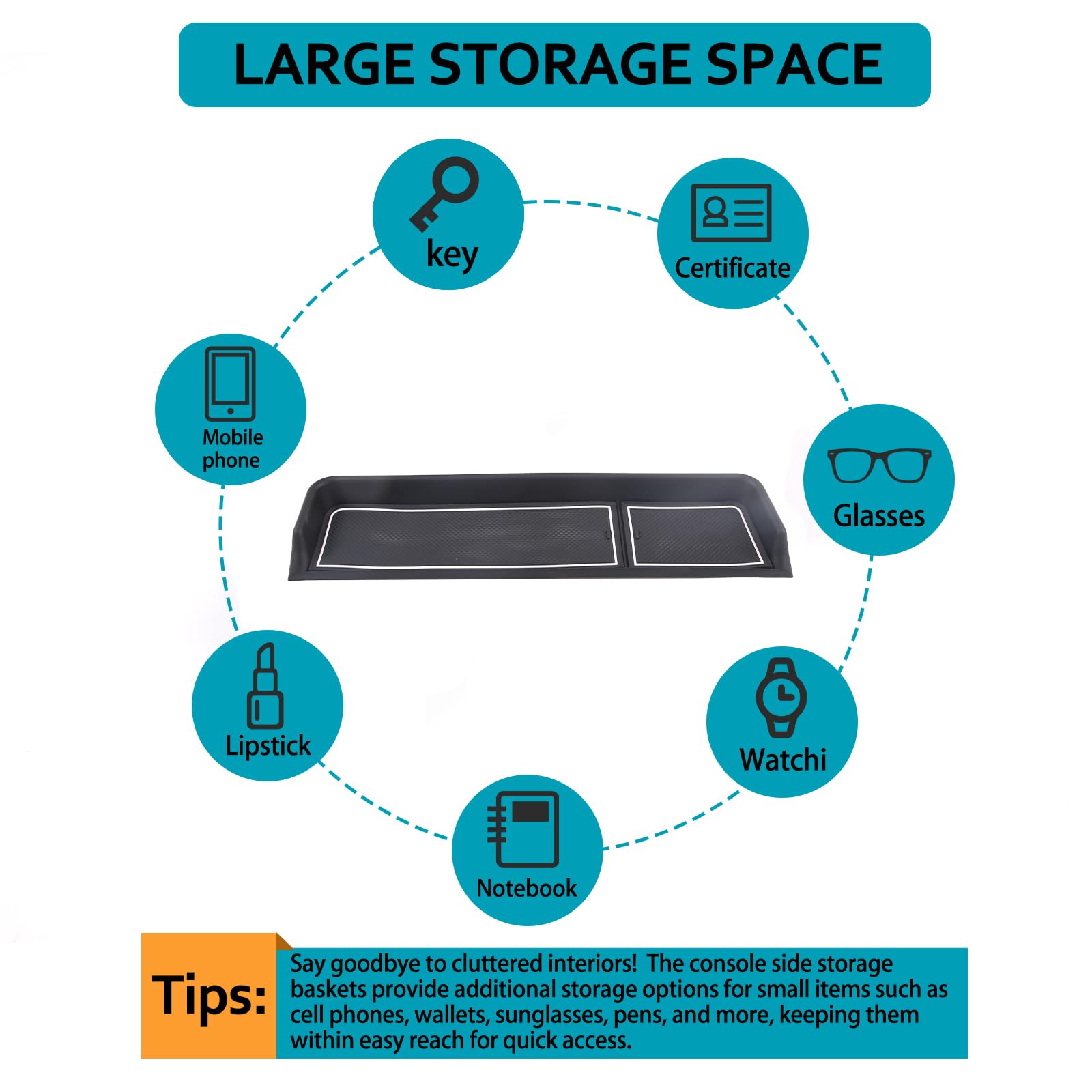 Snapklik.com : CHEAYAR Dashboard Storage Box Fit For Subaru BRZ 2022 ...