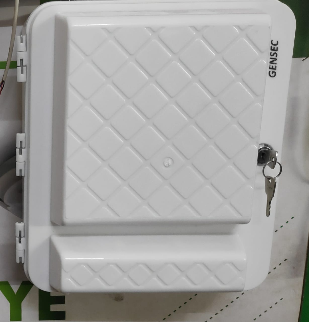 Buy GENSEC® DVR 2U Rack Box Junction Box CCTV Rack for DVR ABS Fibre ...