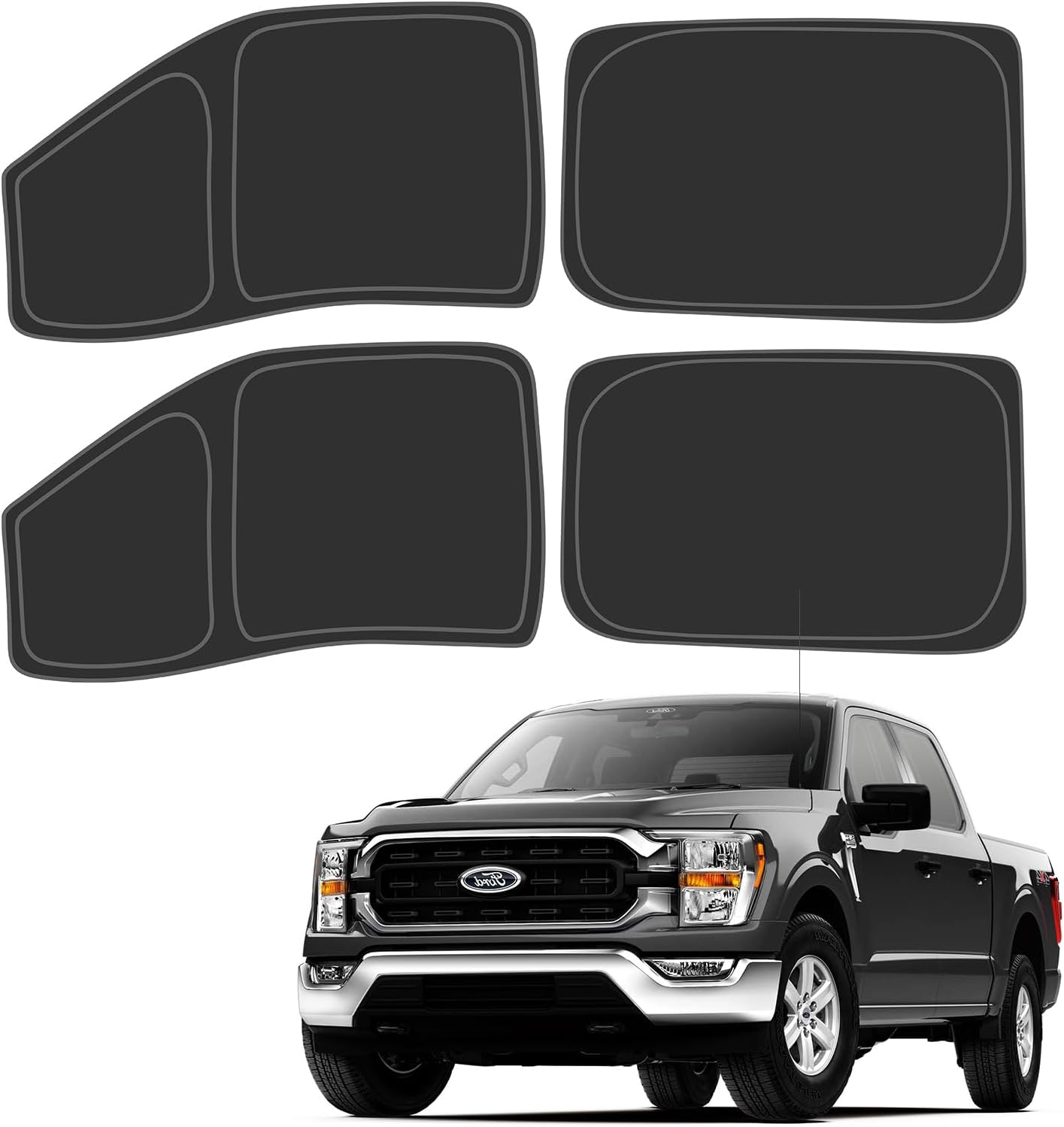 Amazon.com: Side Window Front Seat Sunshade Custom Fit for 2017 2018 ...