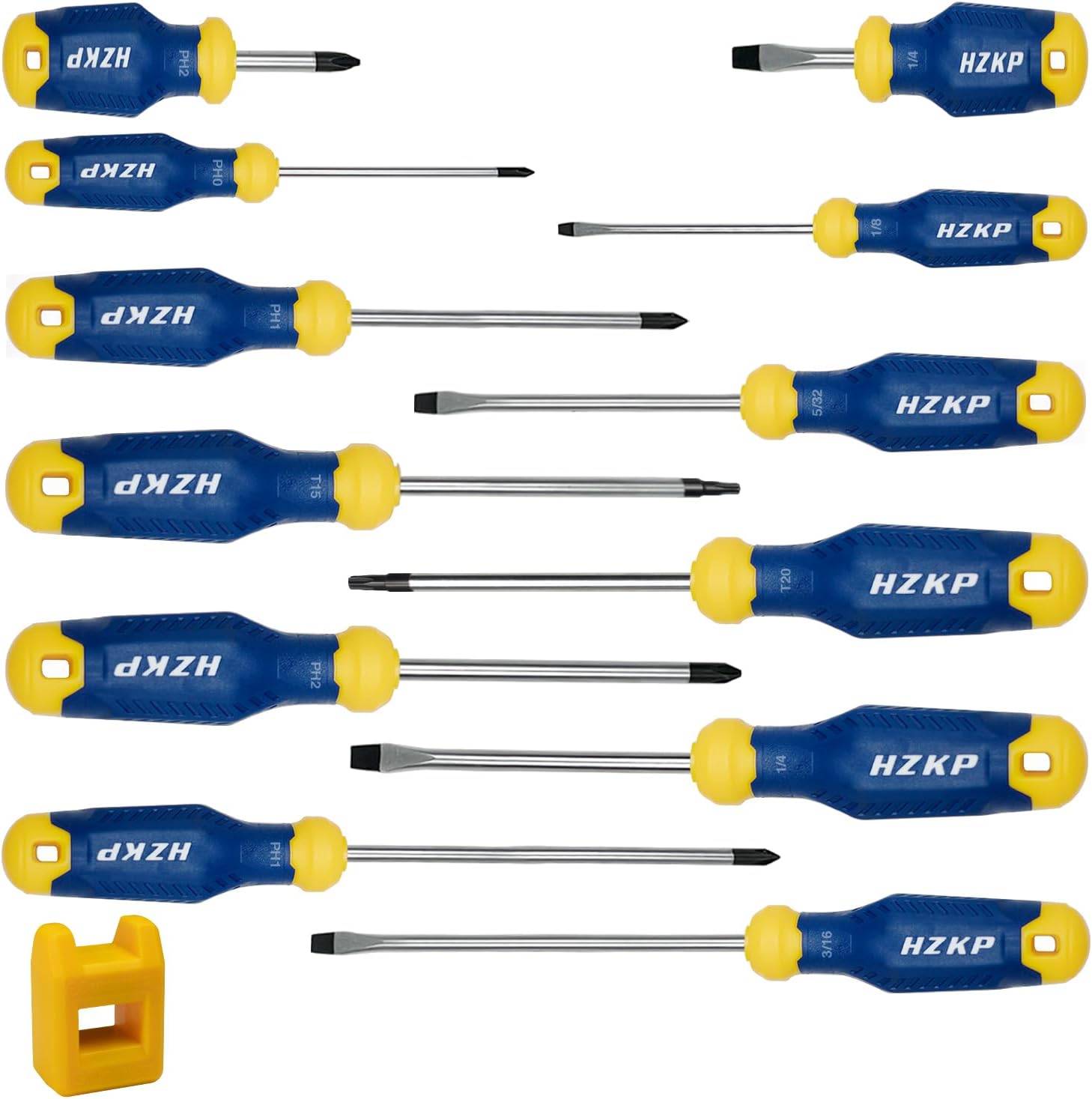 Amazon.com: ROTATION 2-Piece Magnetic Screwdrivers Set with Nichrome ...