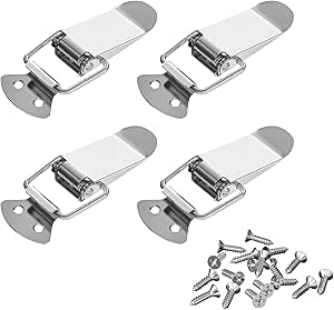 VOCIBO® Tension Clasp, Stainless Steel 4 Pieces, 45.5 mm with Screws ...
