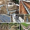 Amazon.com: 2 Inch Corrugated Perforated Drain Pipes, Flexible ...