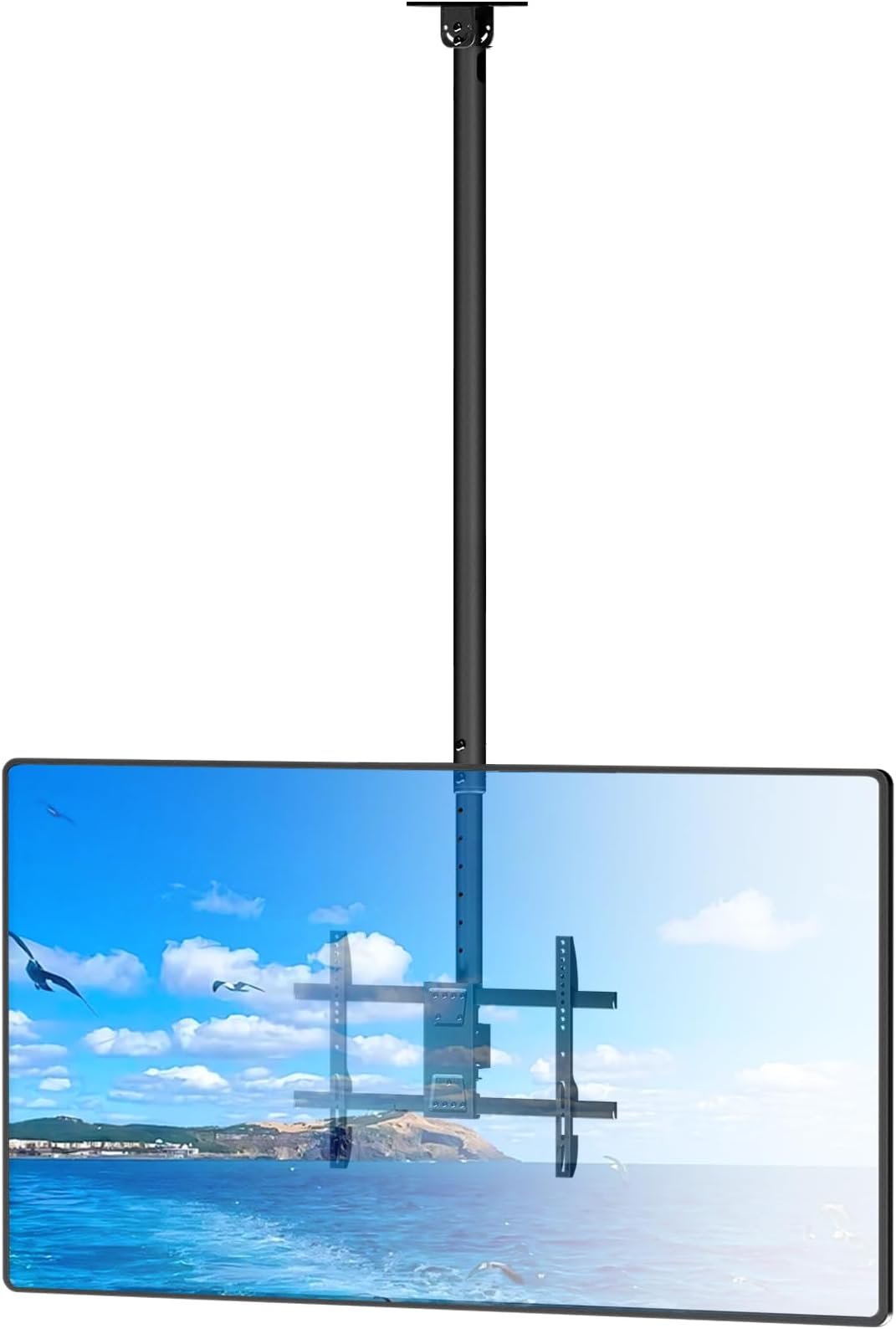 Amazon.com: Ceiling TV Mount – Fits Most 43-86 Inch LCD, LED, OLED 4K ...