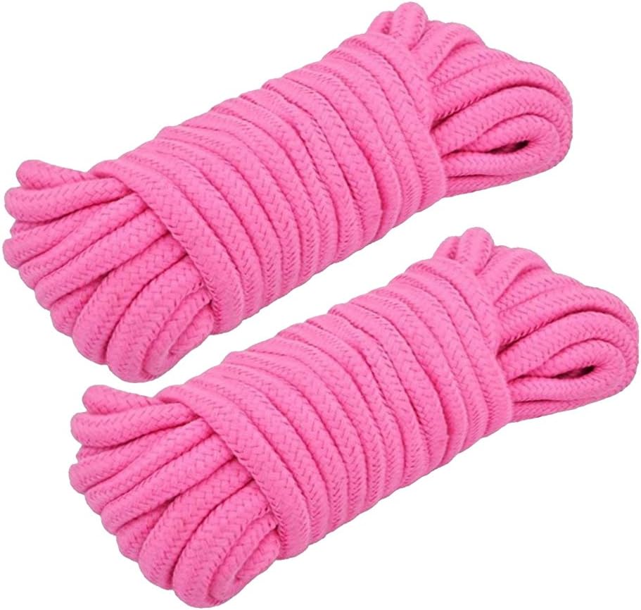 Amazon.com: Super Soft Twisted Cotton Rope 1/3inch(8mm) Diameter and ...