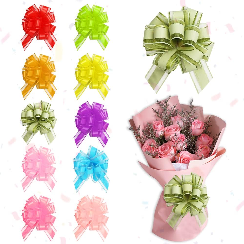 Amazon.com: Estivaux 20 Pieces Birthday Pull Bows for Gift Wrapping ...