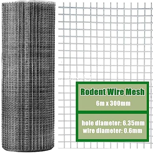 LATERN 30cm x 6m Rodent Wire Mesh, 304 Stainless Steel Rats Proofing ...