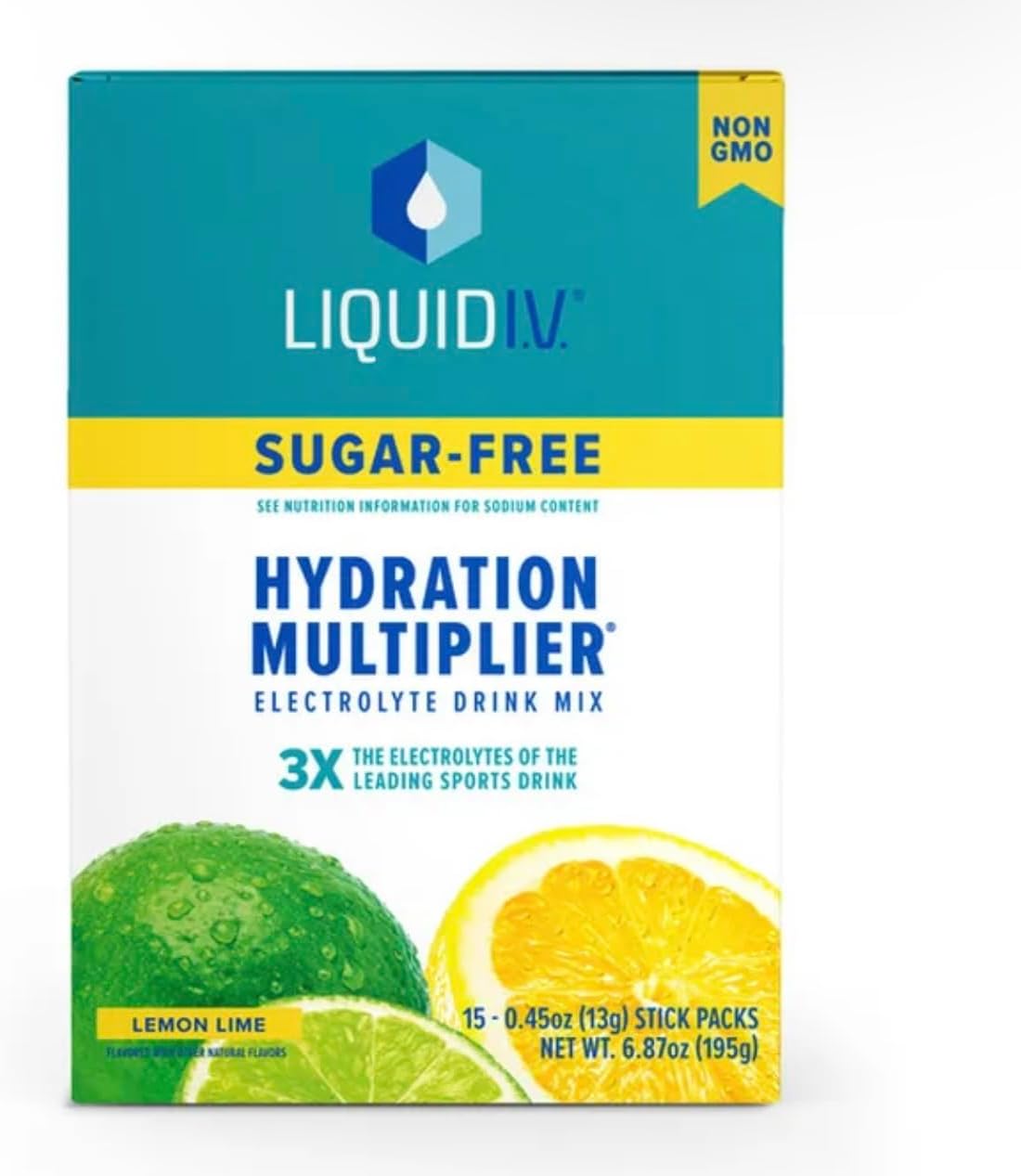 Amazon.com: Liquid I.V. Sugar-Free Hydration Multiplier - Lemon Lime ...
