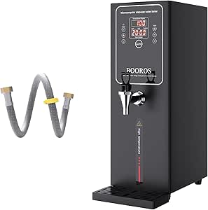 BOOROS Commercial Hot Water Dispenser Black Electric Water Warmer ...