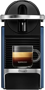 Amazon.com: Nespresso Pixie Espresso Machine by De'Longhi, Dark Blue ...