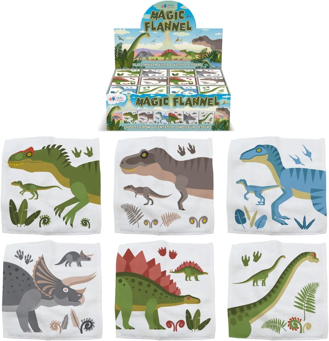 Hello Chums Wash Cloth - Safari Animal Magic Flannel, Face Cloths ...