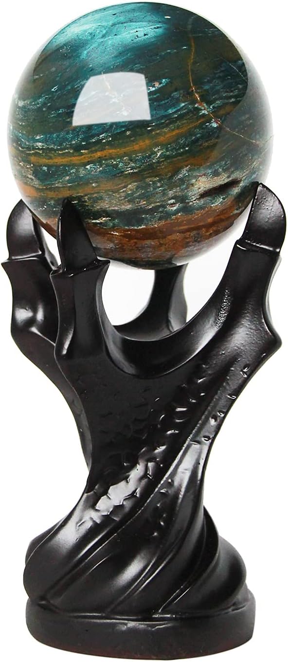 Amazon.com: Hemoton Dragon Claw/Skeleton Claw Crystal Sphere Ball Stand ...