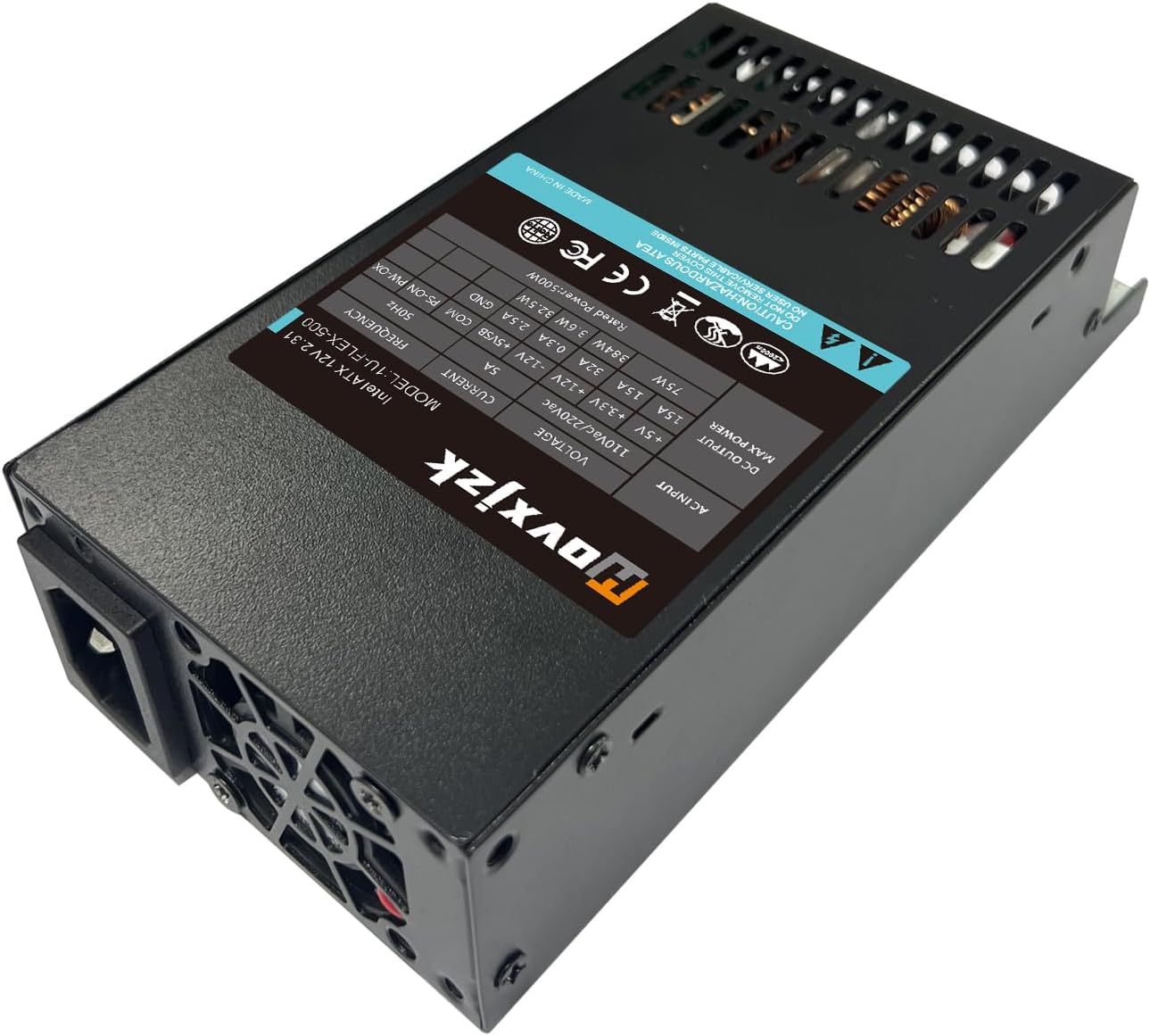 Amazon.com: Hovxjzk 1U Flex ATX 500W Power Supply Full Modular 90-264V ...