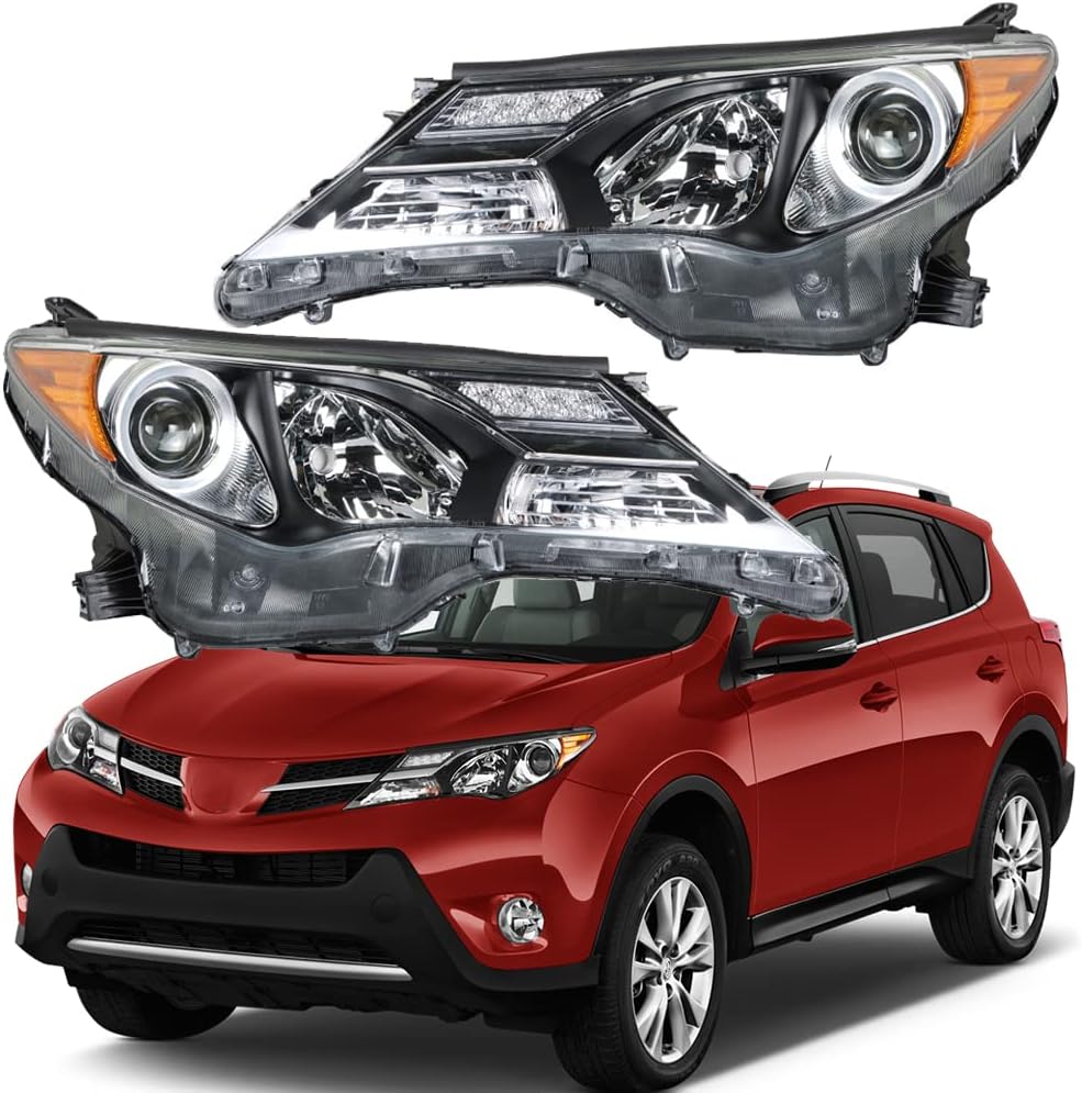 Amazon.com: SOCKIR Halogen Headlight Assembly Fit for 2016 2017 2018 ...