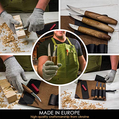 BeaverCraft Deluxe Wood Carving Kit S19x – Wood Carving Whittling Kit ...