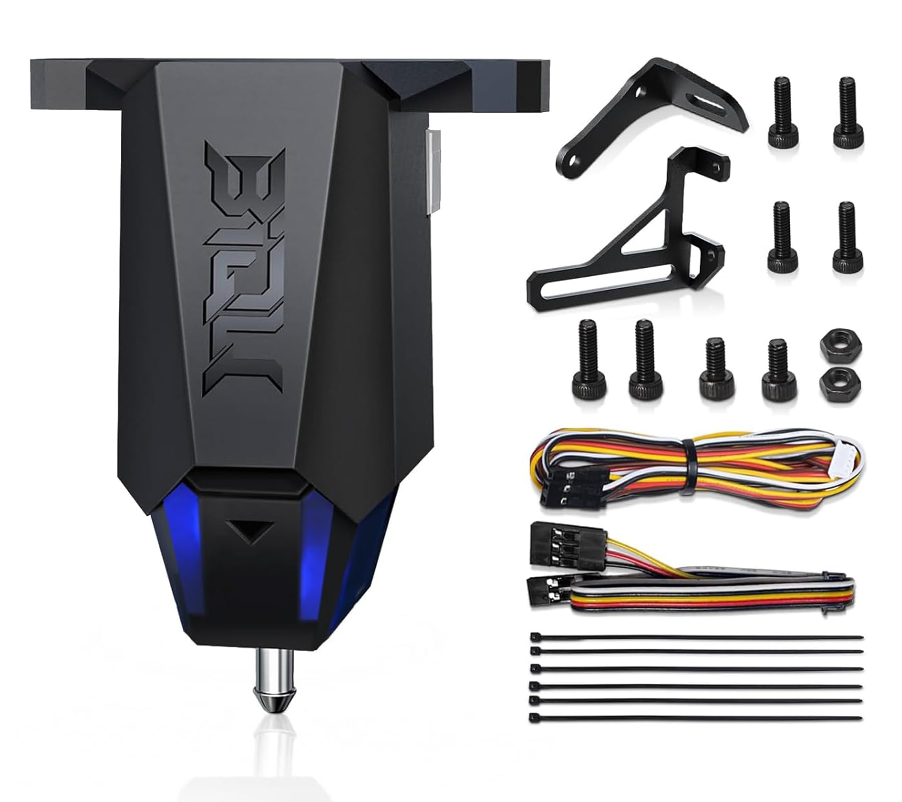 Amazon.com: BIQU MicroProbe V2.0 + Mounting Bracket B1/ H2/ Ender-3 ...