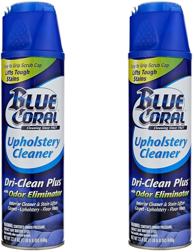 Amazon.com: Blue Coral DC22 Upholstery Cleaner Dri-Clean Plus with Odor ...