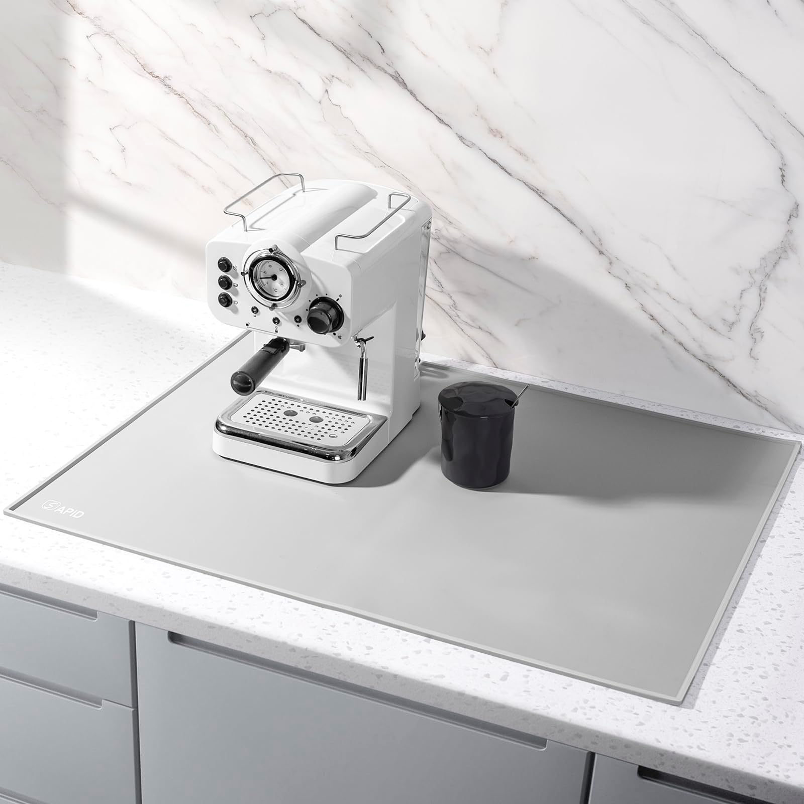 Amazon.com: SAPID 32"x24" Extra Large Silicone Mat With Raised Edges ...