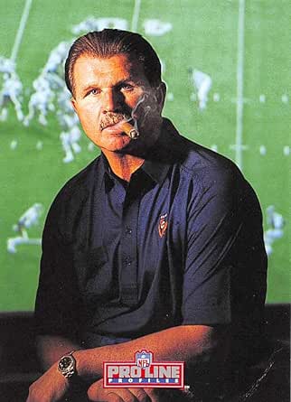 Amazon.com: 1992 Pro Line Profiles Football #495 Mike Ditka Chicago ...