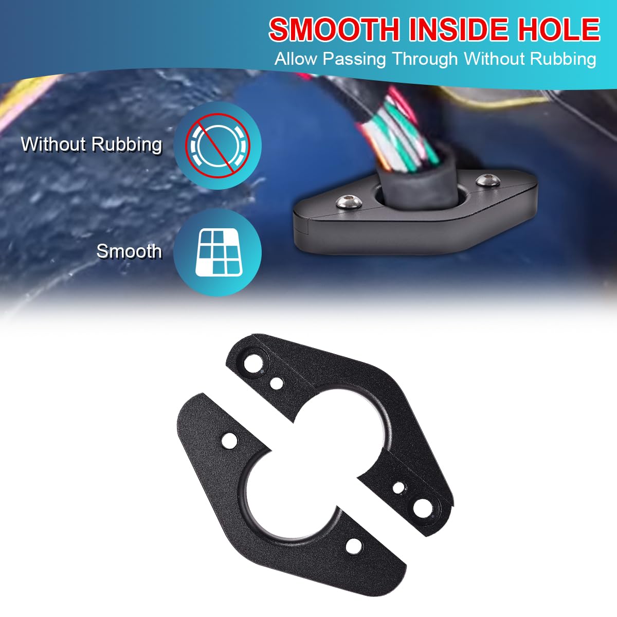 Snapklik.com : 1.25" Firewall Pass Through For Wiring Harness ...